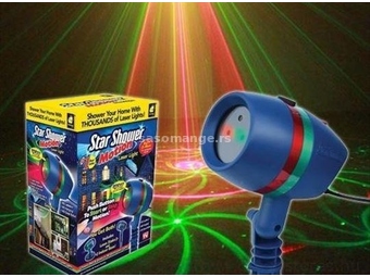 Laser novogodišnji Zvezdano Nebo Laser Tus