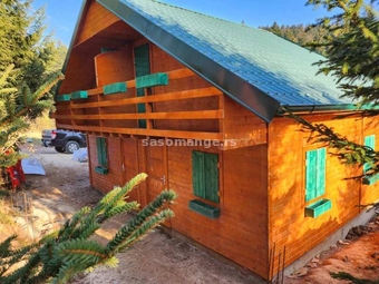 Drvene montazne kuce vila Tara Duplex 104m2
