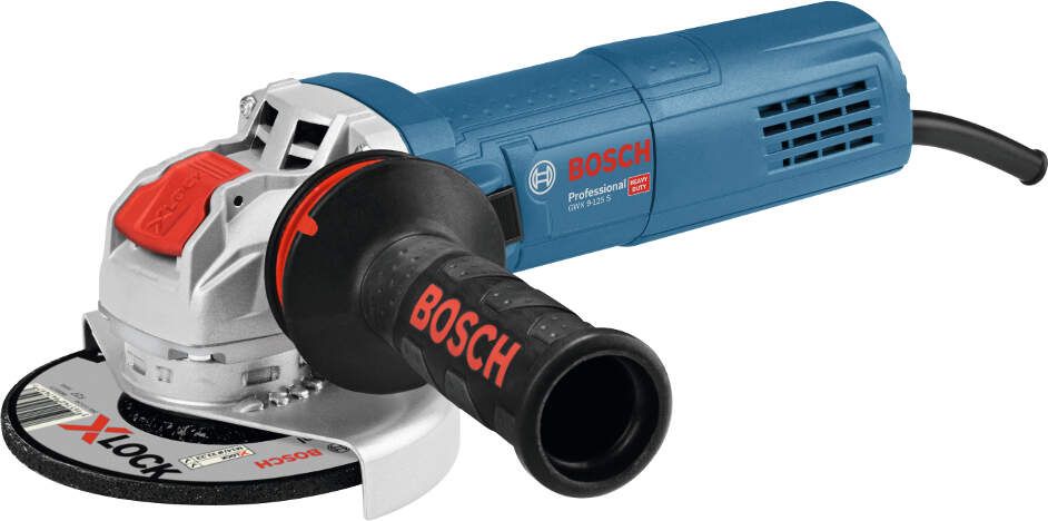 Ugaona brusilica Bosch GWX 9-125 S, X-LOCK, 900W, 125mm, 06017B2000