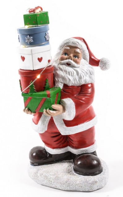 Novogodišnja figura deda mraz h21,5cm ( 39408 )