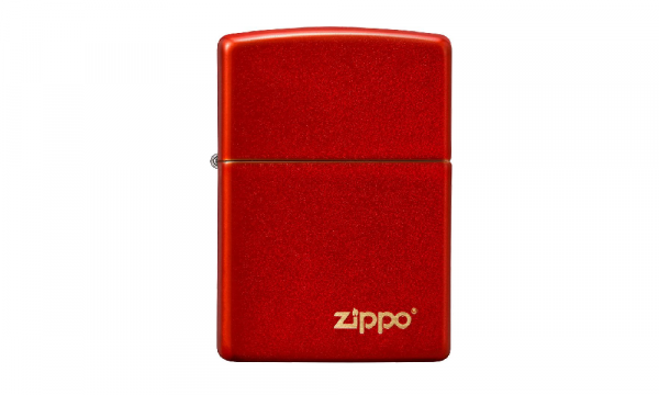Zippo Classic Metallic Red w/ Zippo Logo