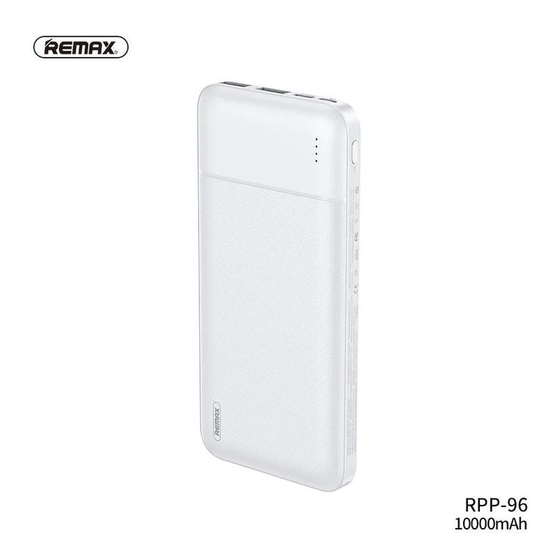 Back up baterija REMAX Lango RPP-96 2USB 10000mAh bela