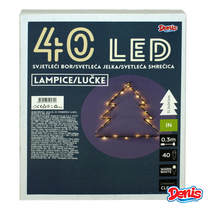 LED Jelkica 32x24 cm , 40L batID EK000483927