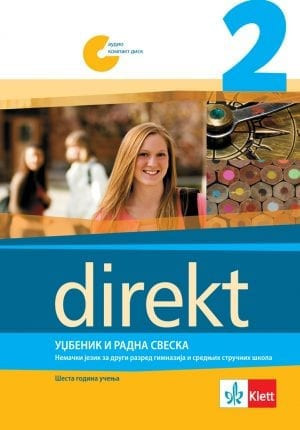 Nemački jezik Direkt 2, udžbenik i radna sveska za za 2. razred gimnazije i srednjih stručnih škola Klett