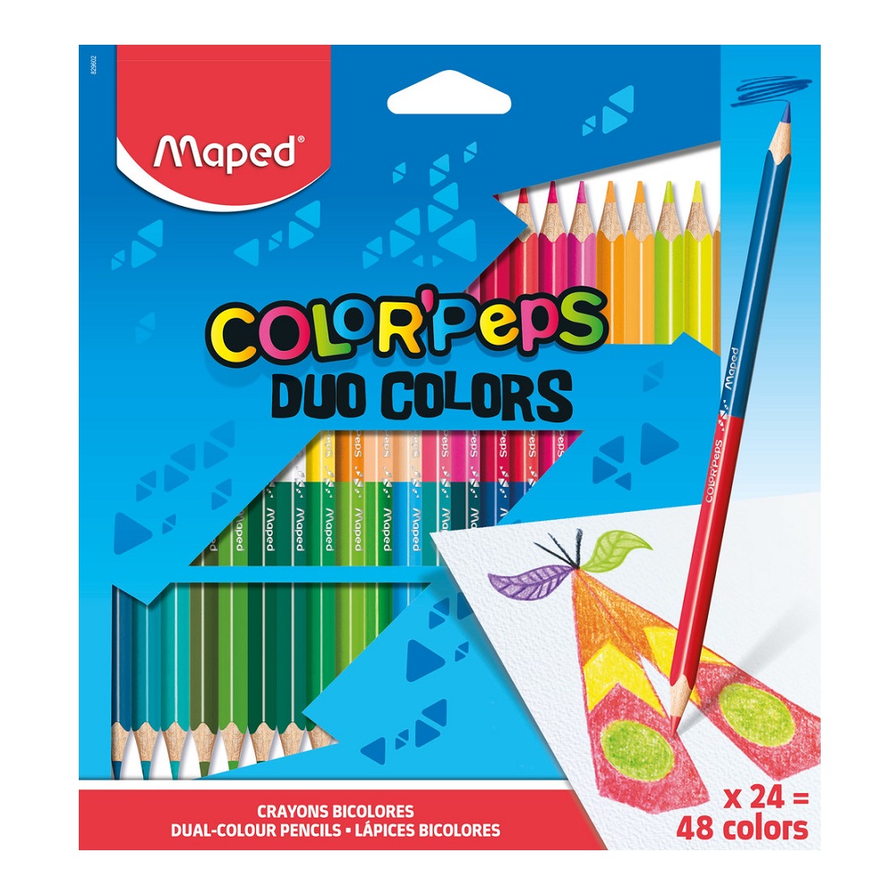 Drvene bojice Maped Color Peps Duo 24/48