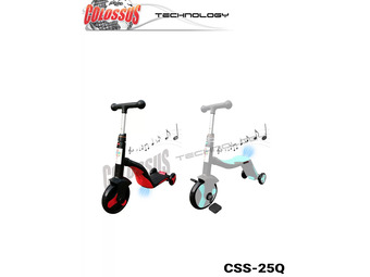 Dečiji trotinet-tricikl i guralica Colossus CSS-25Q