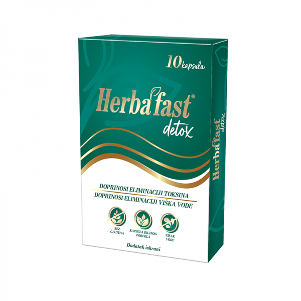 Herbafast Detox 10 kapsula