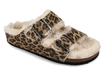 Grubin Arizona ženska papuča-krzno koža tigar 37 ( A066807 )