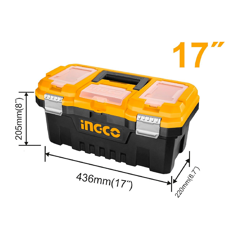 Ingco Plastična kutija za alat, 436 mm PBX1702