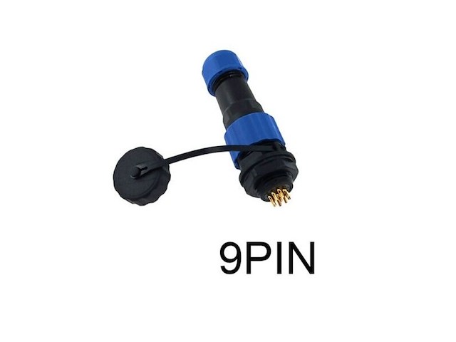 Set vodootpornih konektora SP16 9 pina