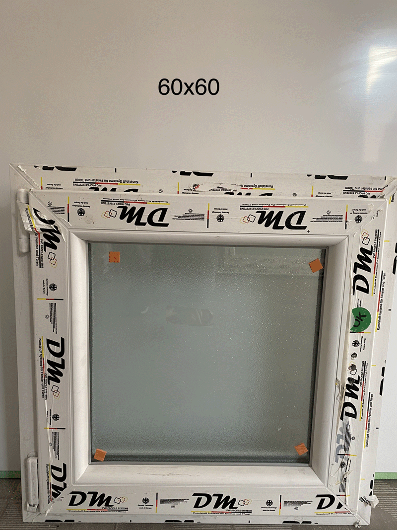 Jednokrilni pvc prozor 60×60
