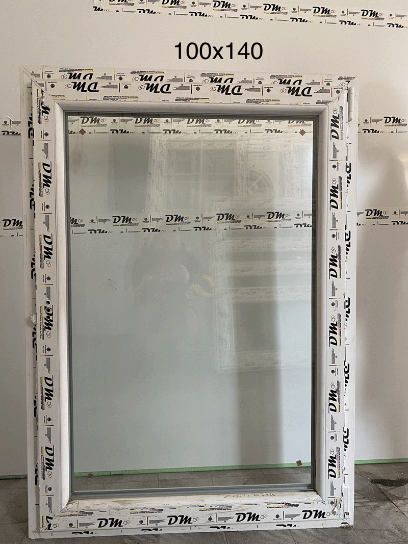 Jednokrilni pvc prozor 100×140