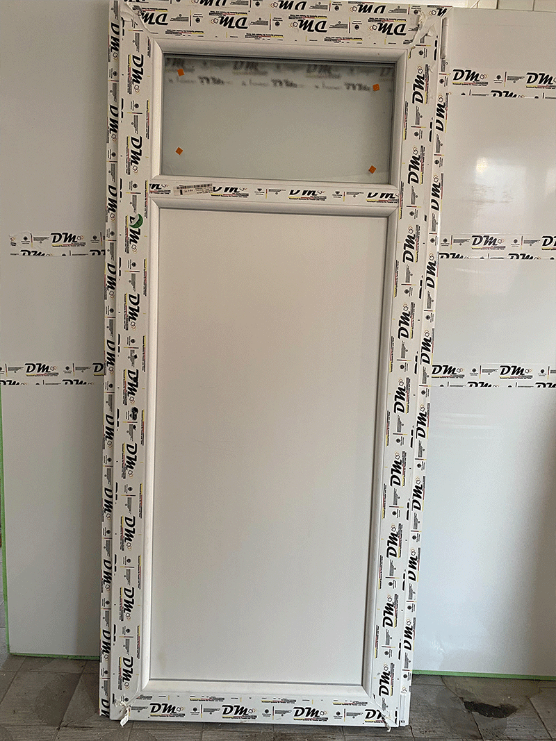 Sobna pvc vrata bez stakla 80×200