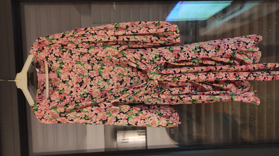 Nova Zara cvetna mini haljina M