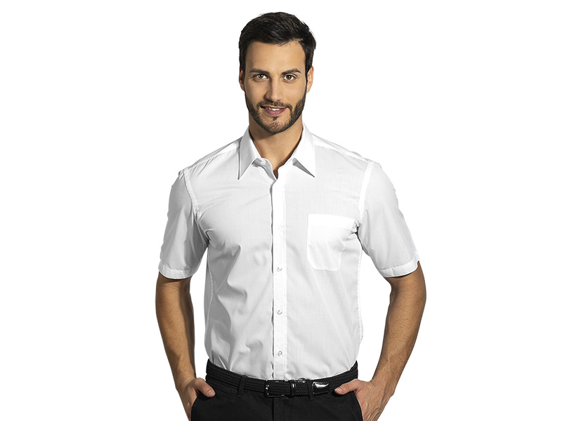BUSINESS SSL MEN, muška košulja kratkih rukava, bela