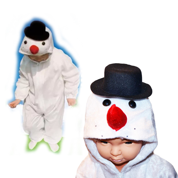 Sneško belić kostim za decu