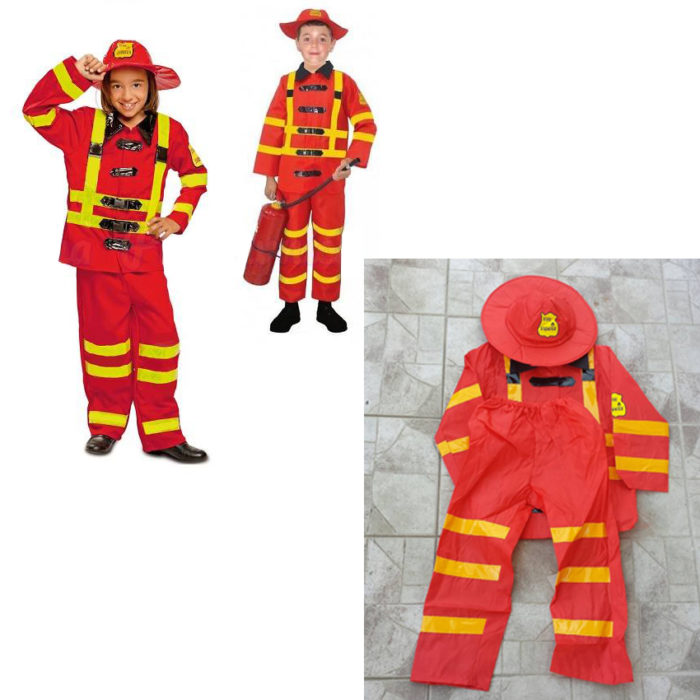 Vatrogasac dečiji kostim uzrasta 4-6 godine