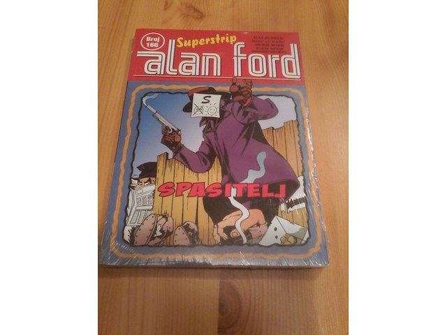 Alan Ford broj 166 Spasitelj   celofan