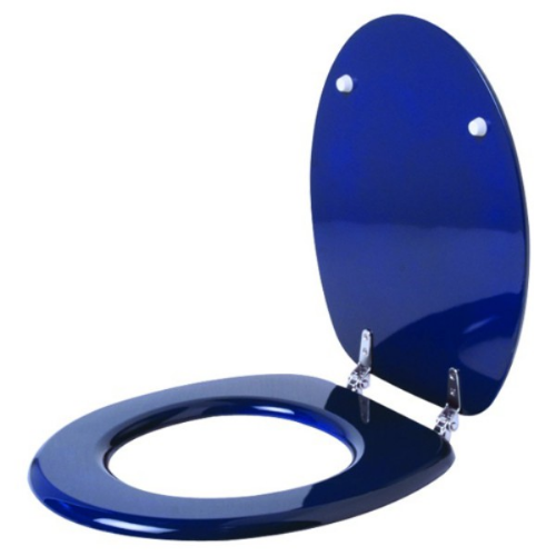 Conart daska za WC šolju, medijapan, plava, p2