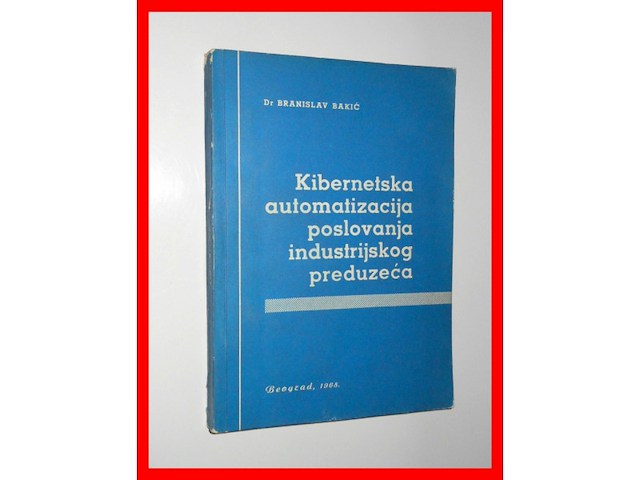 Kibernetska automatizacija poslovanja industrijskog