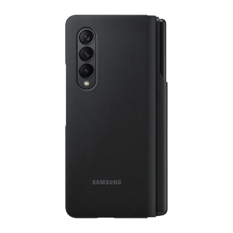 Samsung torbica kozna na preklop + olovka za Galaxy Z Fold 4 5G crna (EF-OK93P-CBE)