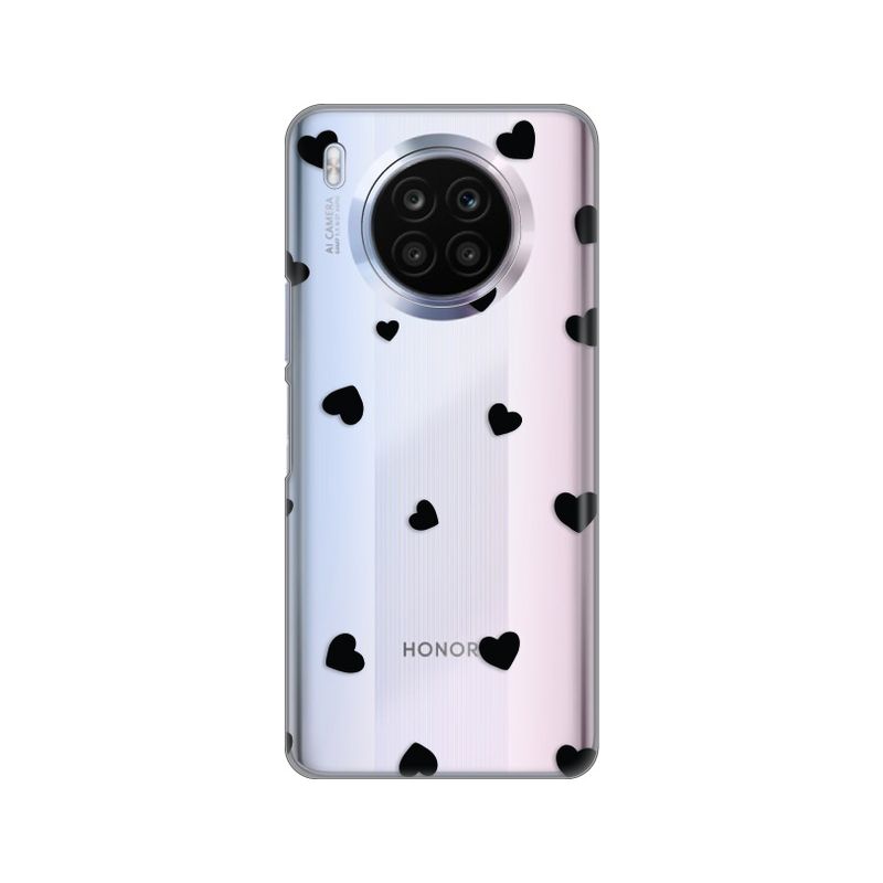 Maskica Silikonska Print Skin za Huawei Honor 50 Lite/Nova 8i Hearts