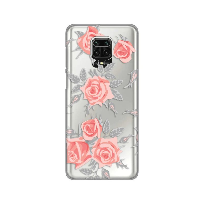 Maskica Silikonska Print Skin za Xiaomi Redmi Note 9 Pro/Note 9 Pro Max/Note 9S Elegant Roses