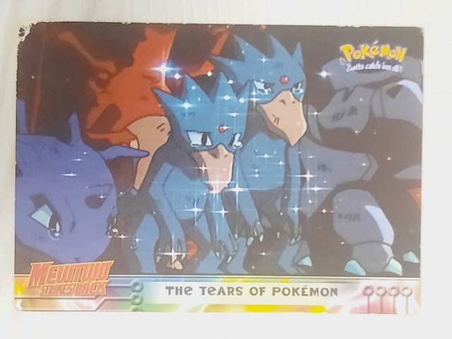 The Tears of Pokémon 37 Mewtwo Strikes TOPPS Pokem