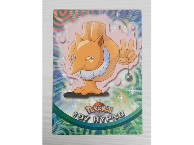 POKEMON HYPNO CARD #97 TOPPS