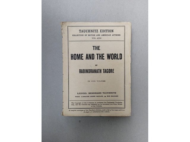 The Home and The World - Rabindranath Tagore