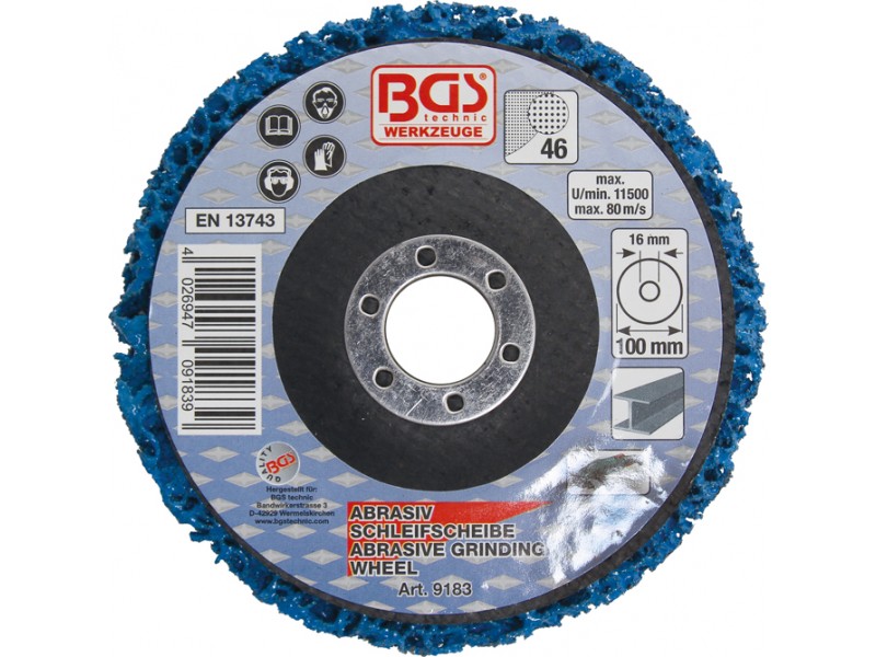 Disk za poliranje plavi 100x16mm