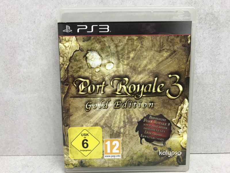 Port Royale 3 GOLD Edition - PS3 igra
