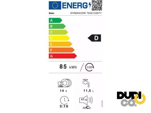 BEKO DVN06430W Sudomašina