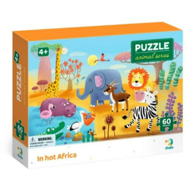 Dodo puzzle u toploj Africi, 60 komada