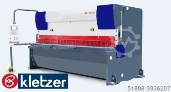 CNC panel shears hidraulic
KK Kletzer CNC Tafelschere KK kletzer AS 3010