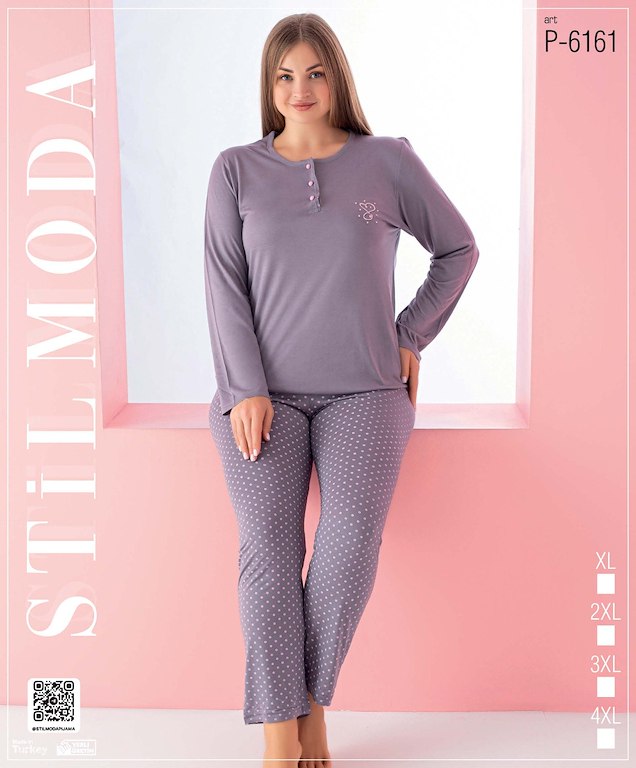 Pidžama ženska Stil Moda 6161