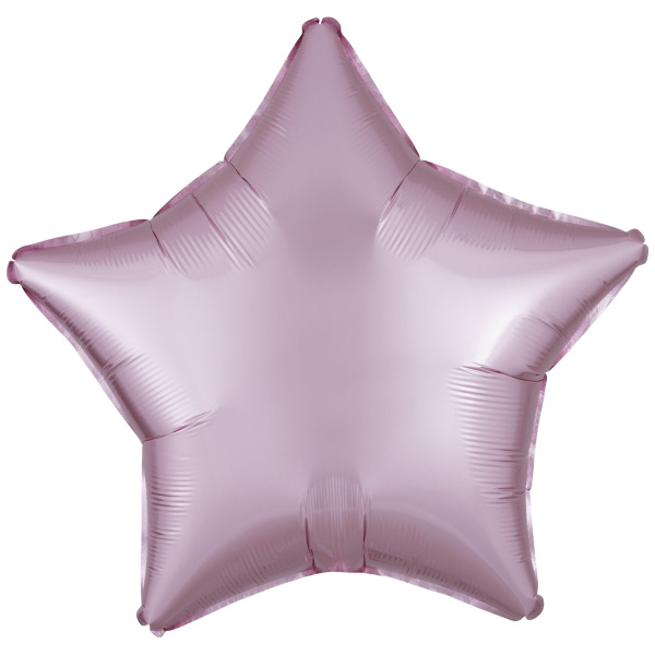 9914121
18″ Foil Silk Lustre Pastel Pink Star