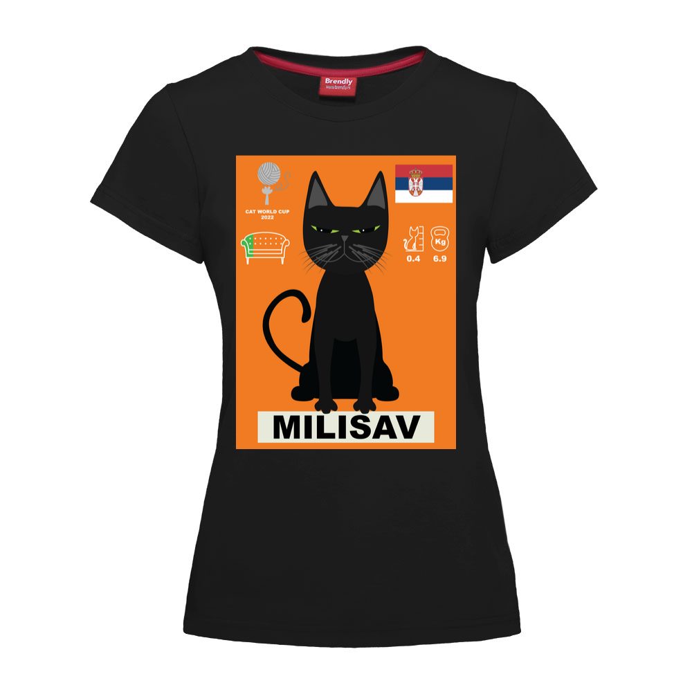 Personalizovana sličica vašeg omiljenog mačko-fudbalera- Milisav