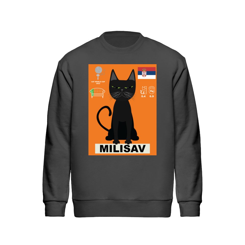 Personalizovana sličica vašeg omiljenog mačko-fudbalera- Milisav