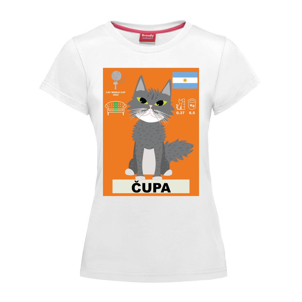 Personalizovana sličica vašeg omiljenog mačko-fudbalera- Čupa