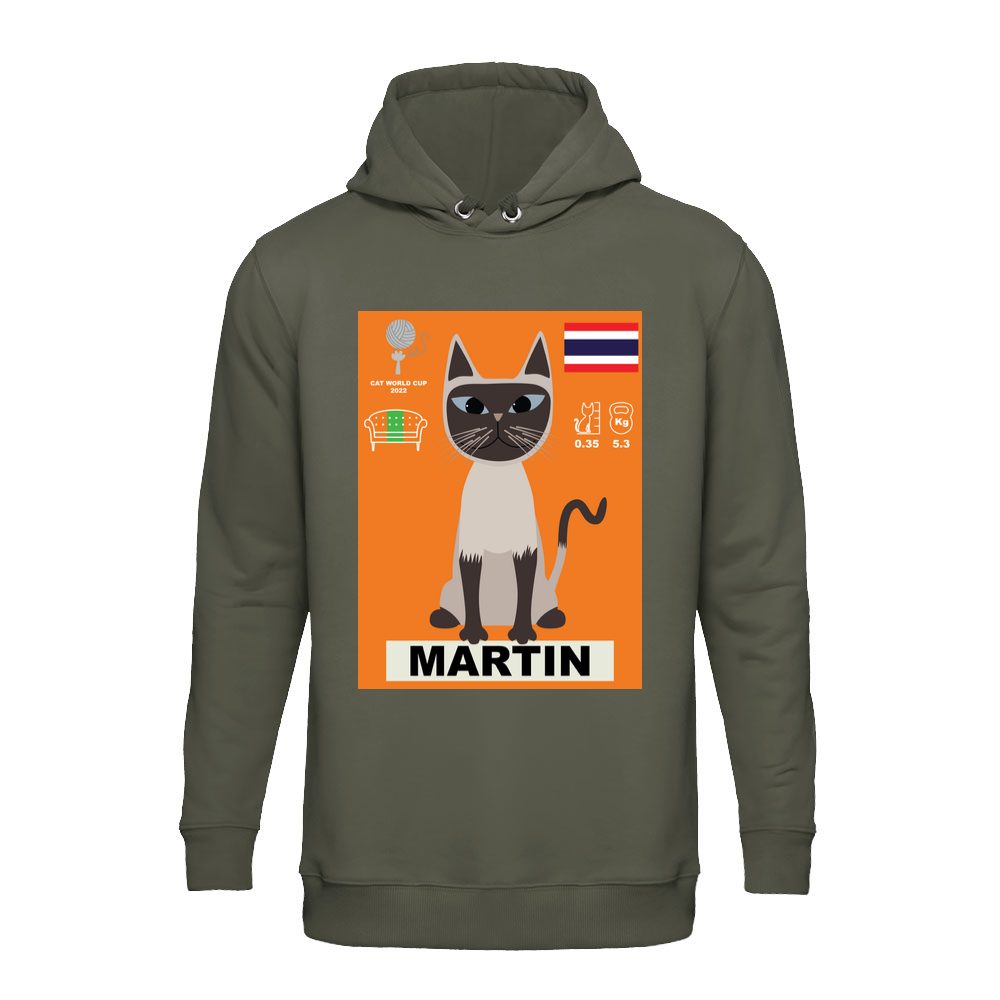 Personalizovana sličica vašeg omiljenog mačko-fudbalera- Martin
