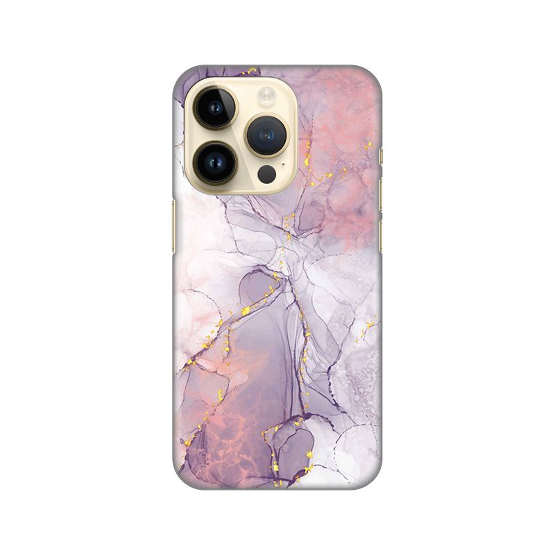 Maskica Silikonska Print za iPhone 14 Pro 6.1 Pink Marble