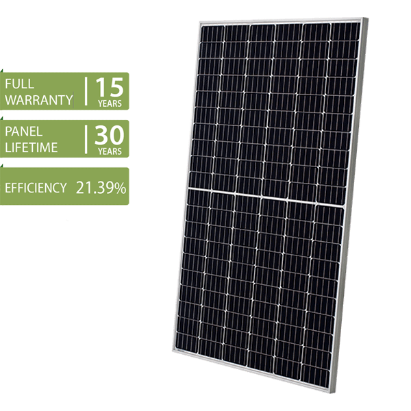 MONOCRYSTALLINE HALF CELLS PANEL 465W