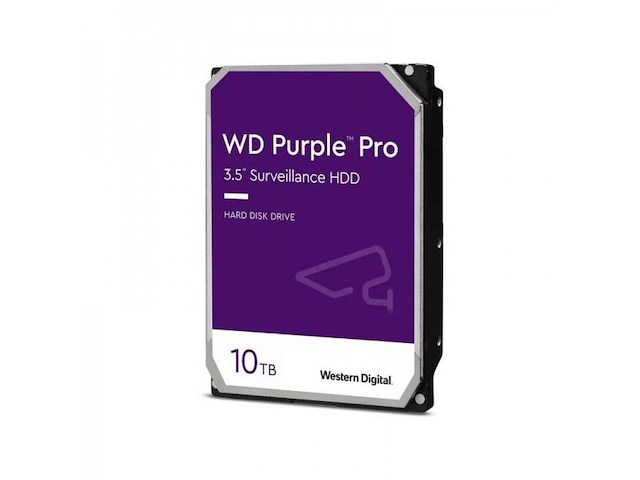 Wd 10TB 3.5` SATA III 256MB 7.200 WD101PURP Purple