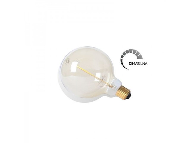 SIJALICA EDISON G125 E27 40W 2000K