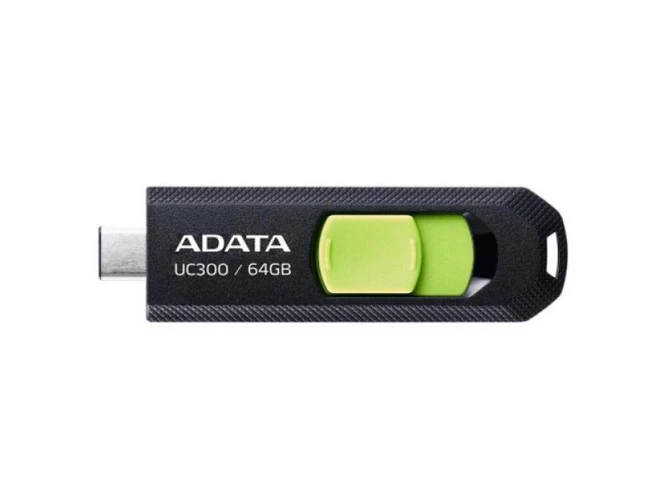 Adata 64GB (ACHO-UC300-64G-RBK/GN) USB flash memorija USB 3.2 crno-zeleni