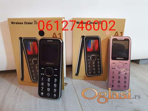 Nokia A1 mini Dual Sim
Nokia A1 mini telefon sa kamerom
Telefon ima mesta za 2 SIM kartice + 1 TF kartica.
Mogucnost Bluetooth povezivanje sa vaseg smart telefona
Karakteristike:
Ekran: 1,44inca
...