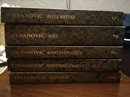 Vidosav Stevanovic - komplet 1-5