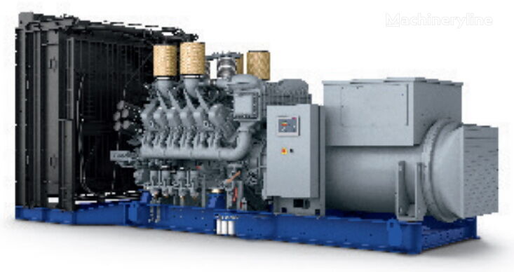 MTU 12V4000 G23 voltage 10700 V 50Hz diesel generator