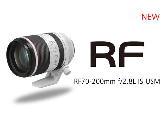 Canon 70-200mm 2.8 L IS RF - Nov (4 god garancije)